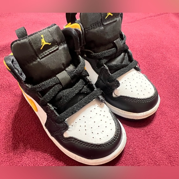 Jordan | Shoes | Nike Air Jordan Mid Td Toddler Size 4c Pollen Black ...